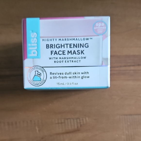 Bliss | Skincare | Bliss Blue And White Brightening Mask | Poshmark